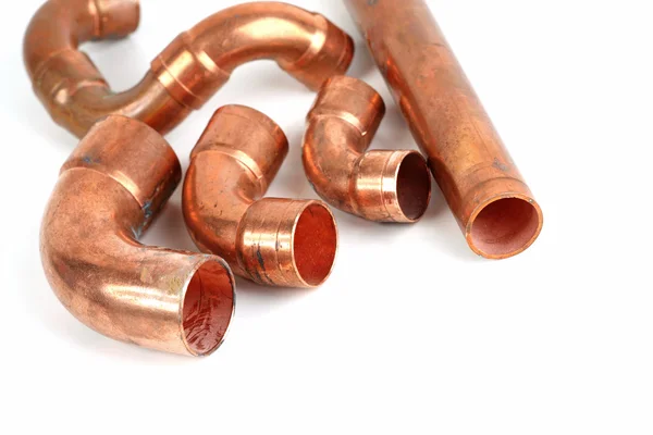 Copper pipe fittings Stock Photos, Royalty Free Copper pipe fittings ...