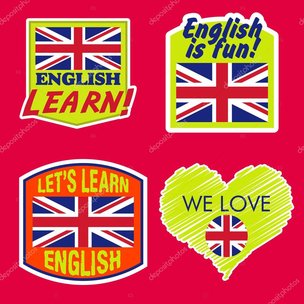 Etiquetas en inglés vector, gráfico vectorial © mediterranean imagen ...