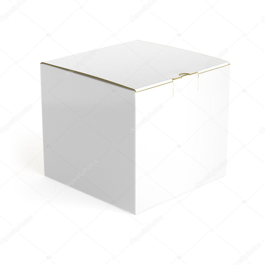 White box. — Stock Photo © annamarynenko #13821187