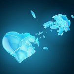 Broken ice heart — Stock Photo © VikaSuh #6337739