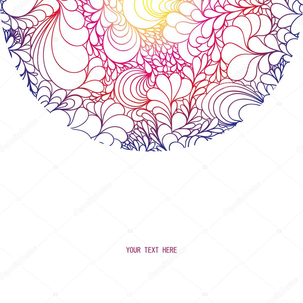 Round background Stock Vector Image by ©annamarynenko #18938885