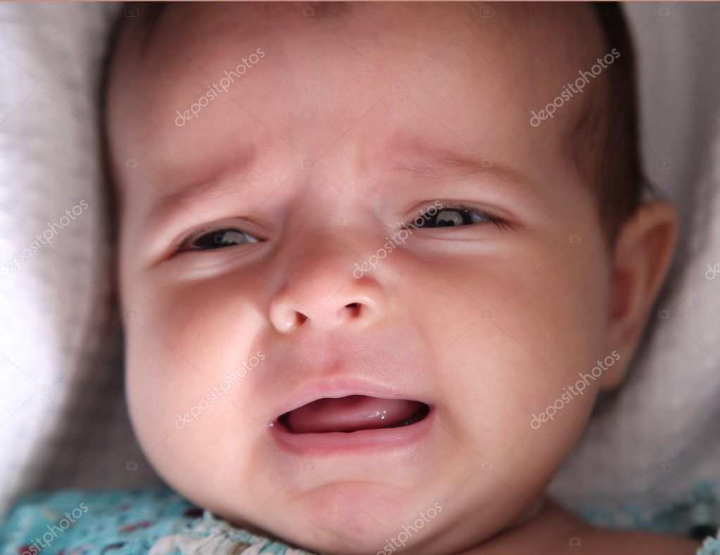 Baby crying Stock Photo by ©yupiramos 12690458