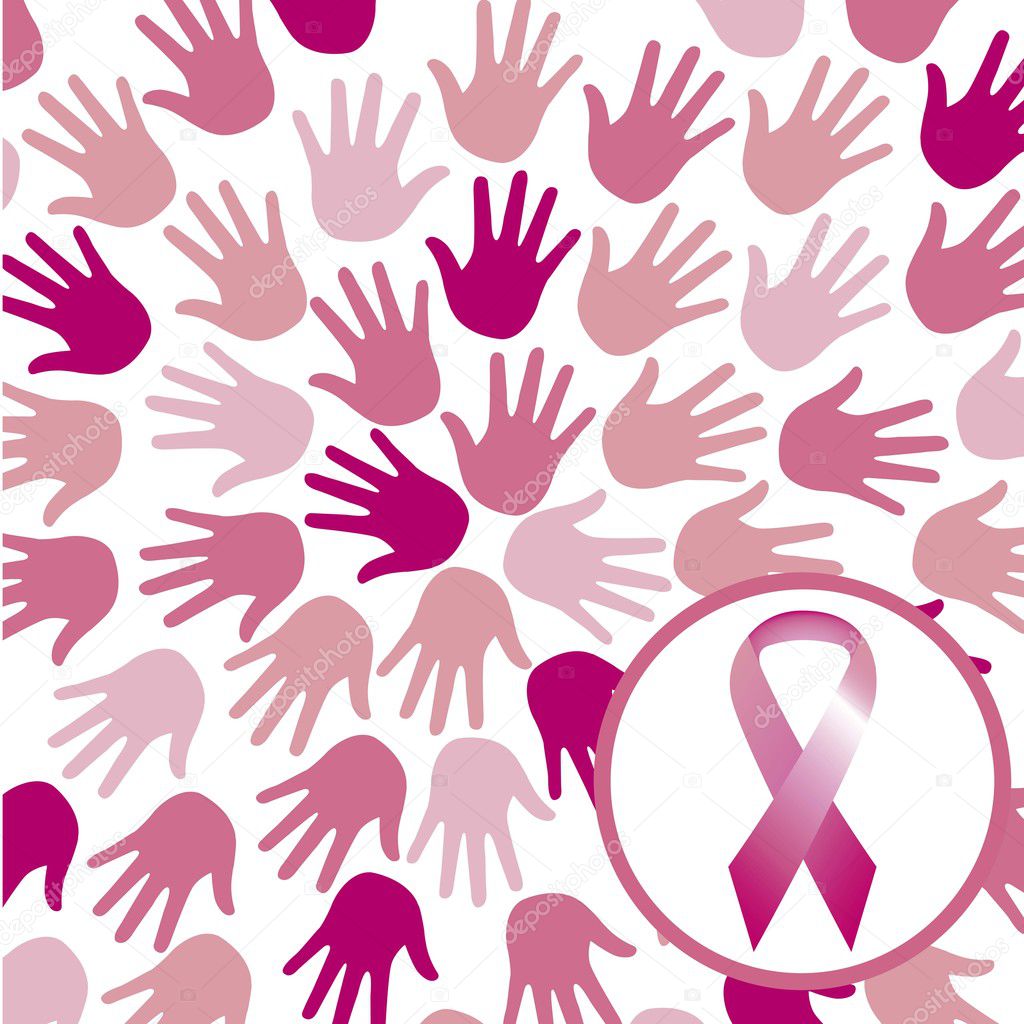 Breast cancer awareness ribbons — Stock Vector © yupiramos #12881942