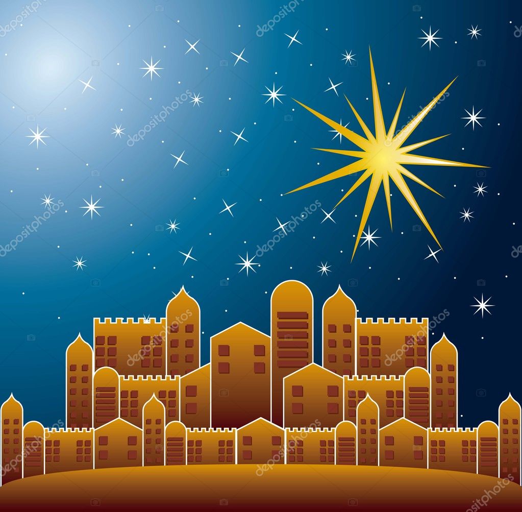 Nazareth city Stock Vector Image by ©yupiramos #13404208