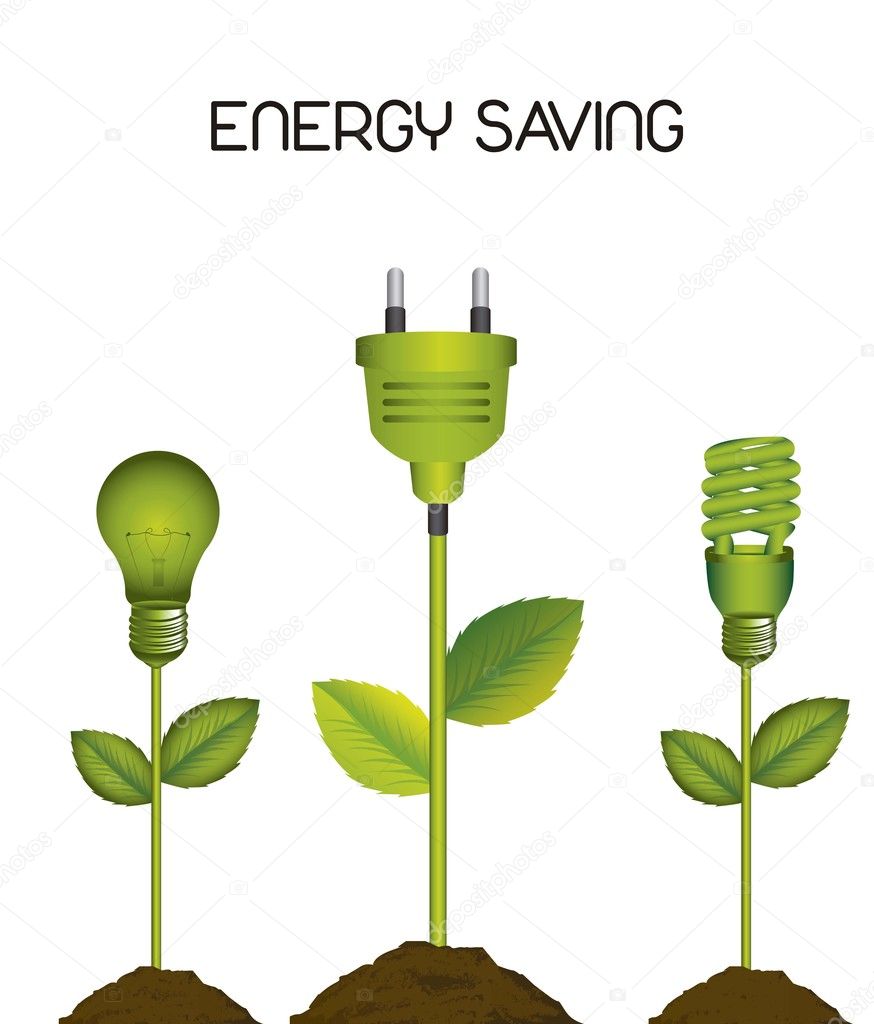 Energy saving — Stock Vector © yupiramos #13699775 Energy saving — Stock Vector © yupiramos #13699775