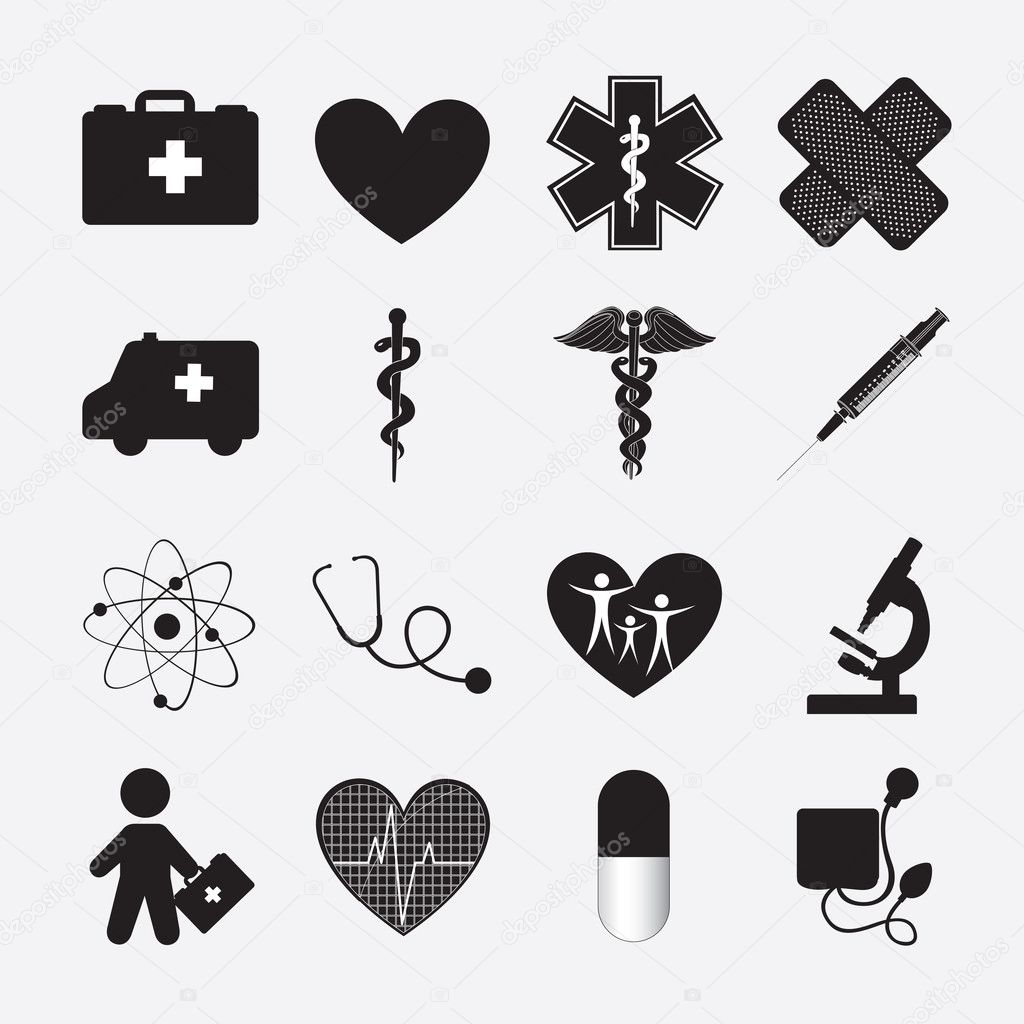 Health icon Stock Vector Image by ©yupiramos #13842887