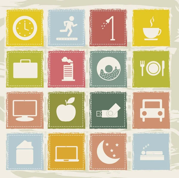 100,000 Daily routine icons Vector Images | Depositphotos