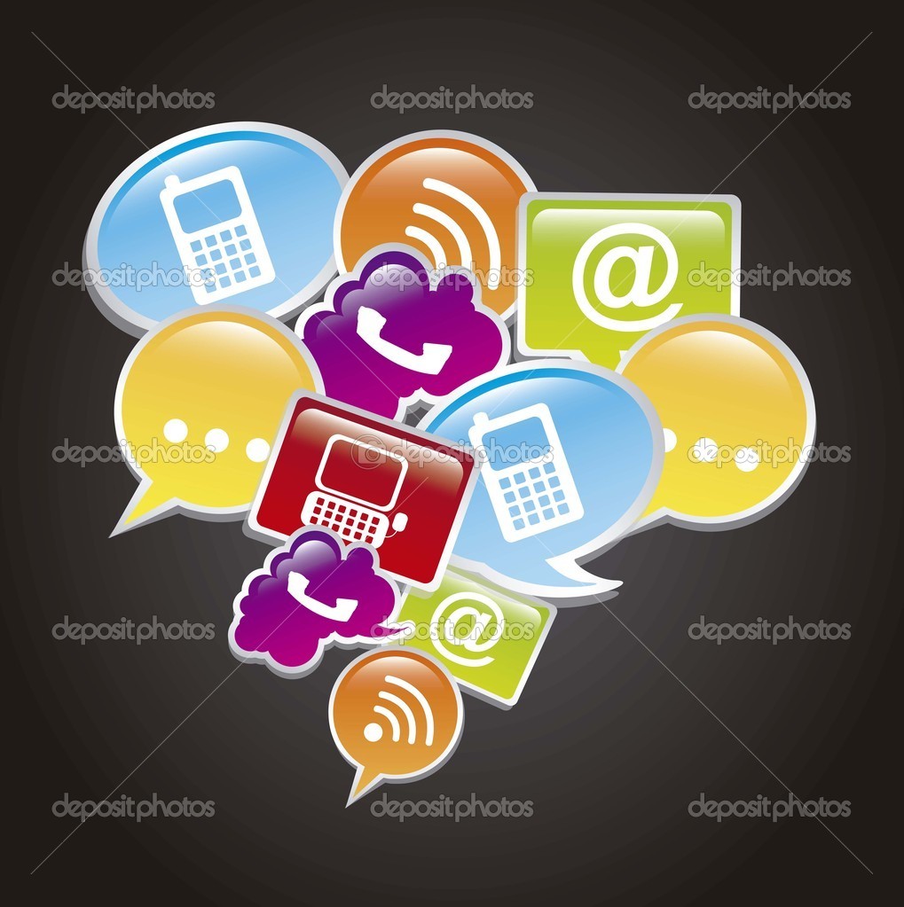 Communication Stock Vector Image By ©yupiramos 15397375