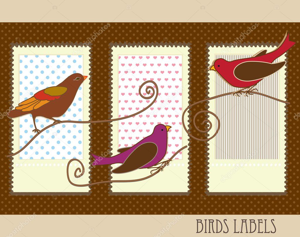 Birds icons Stock Vector by ©yupiramos 15591053