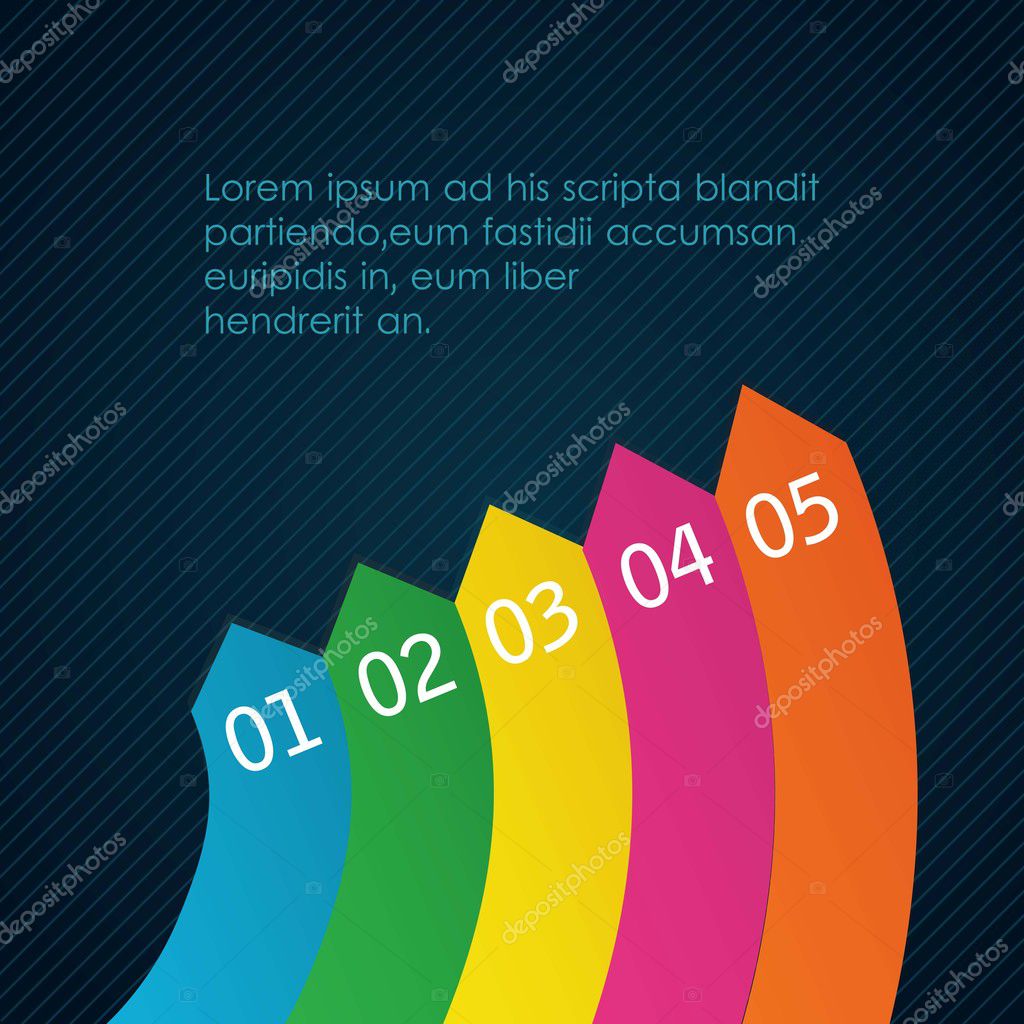 Numbers Brochure Stock Vector Image by ©yupiramos #18867865