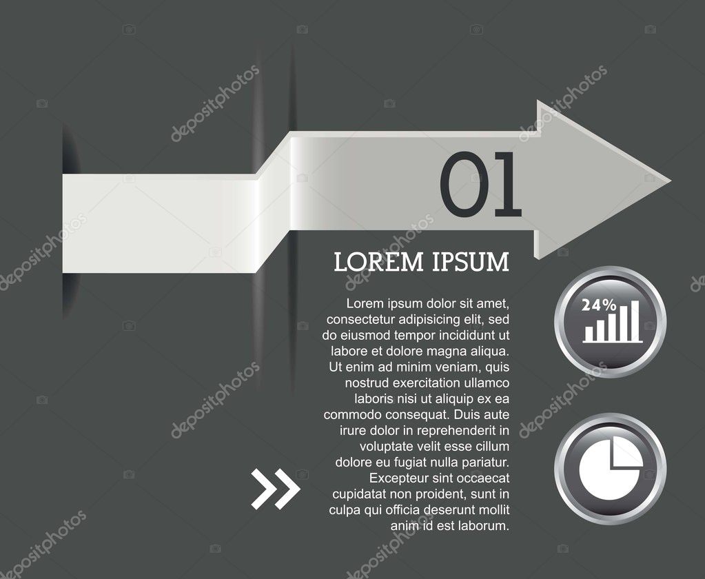 Arrows infographics Stock Vector by ©yupiramos 19351629