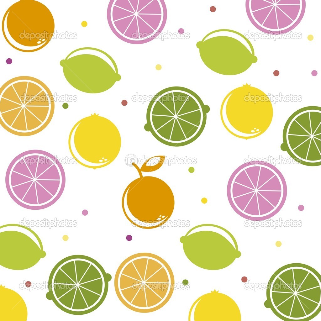 Citrus icons Stock Vector by ©yupiramos 20530719