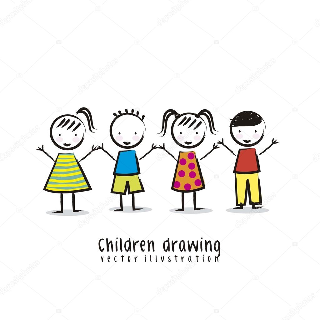 Children — Stock Vector © yupiramos #21674337 Children — Stock Vector © yupiramos #21674337