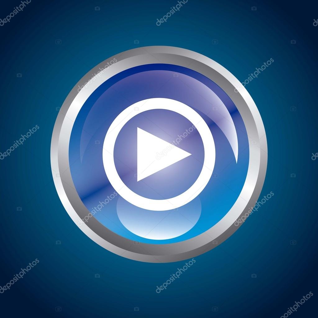 Play button Stock Vector by ©yupiramos 22063607