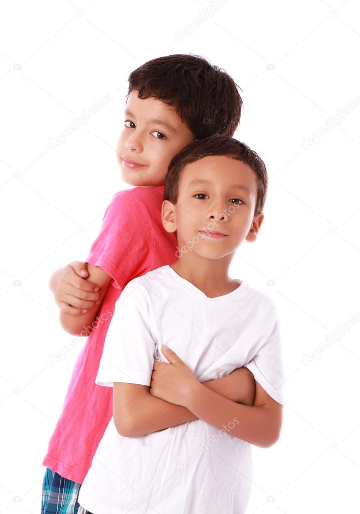 Two children Stock Photo by ©yupiramos 22636431