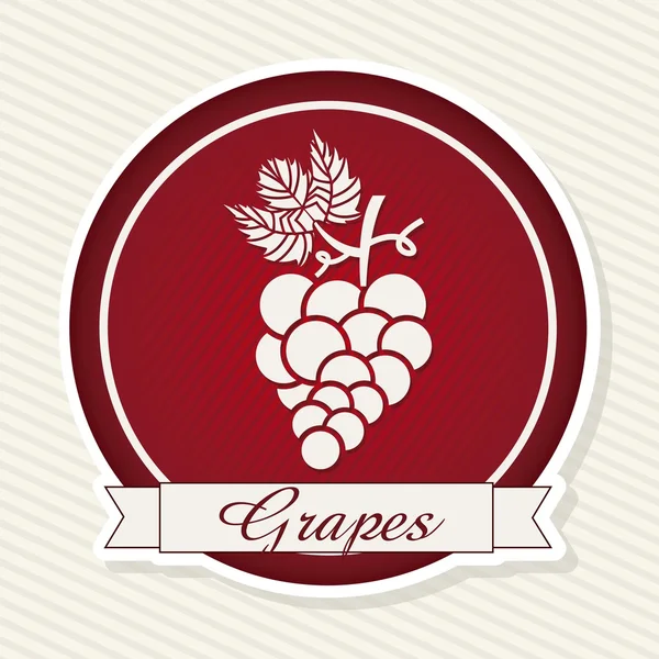 Grape label Stock Vector Image by ©yupiramos #22796080