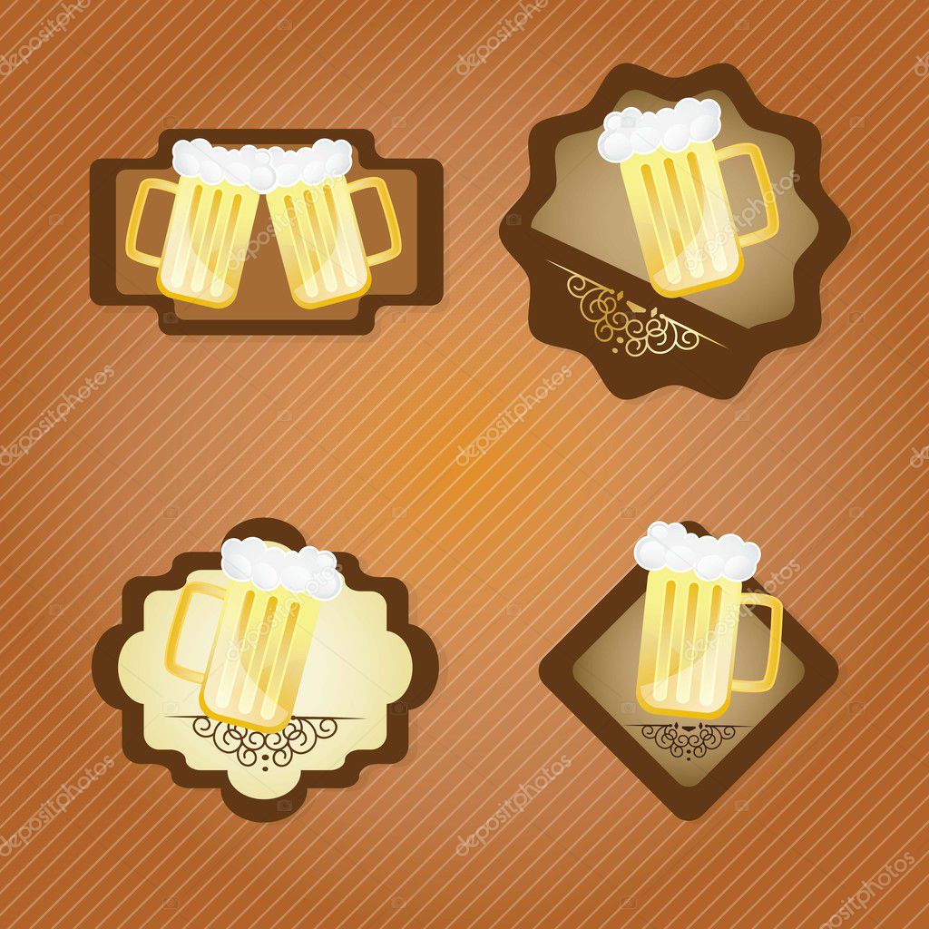 Bar Labels Stock Vector Image by ©yupiramos #23334362