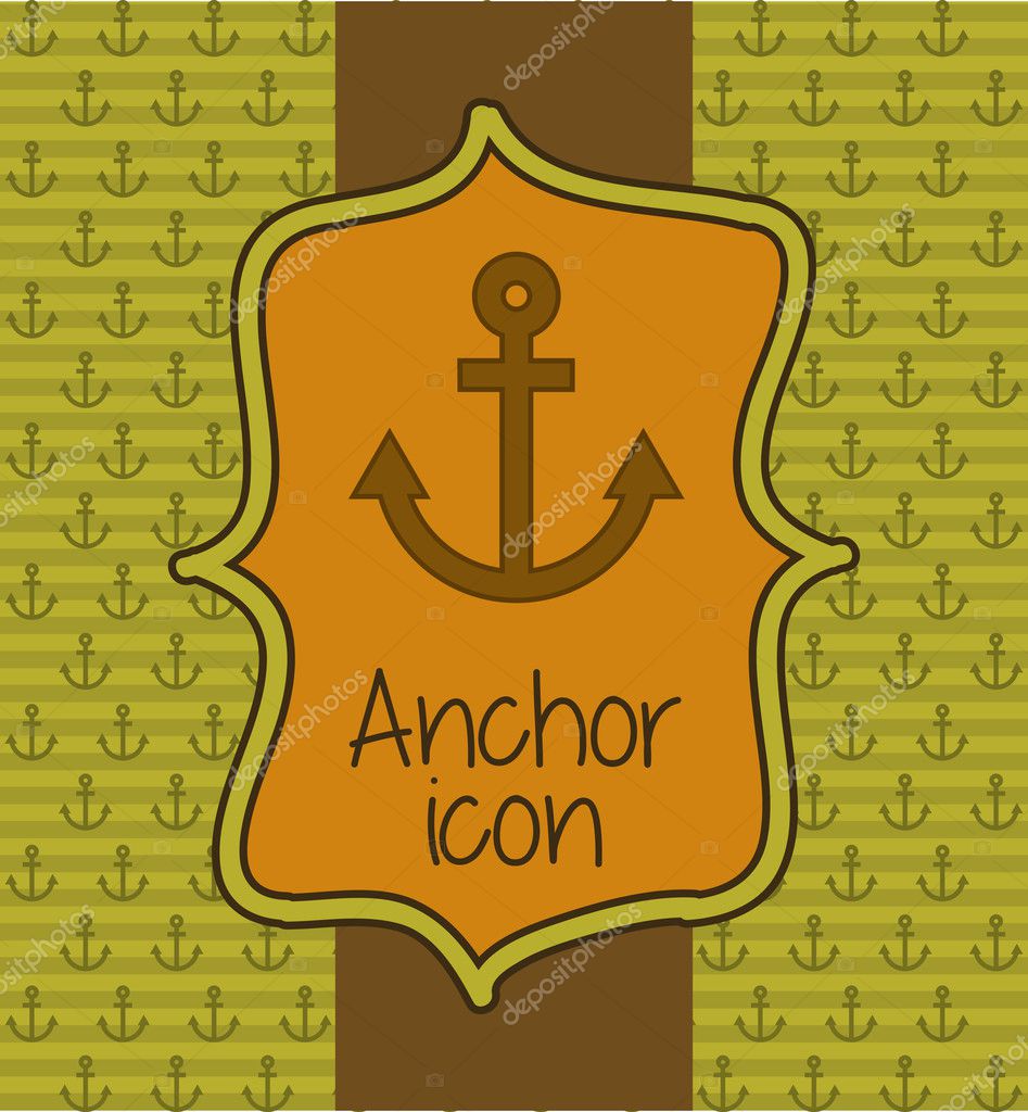 Anchor icon Stock Vector Image by ©yupiramos #23539159