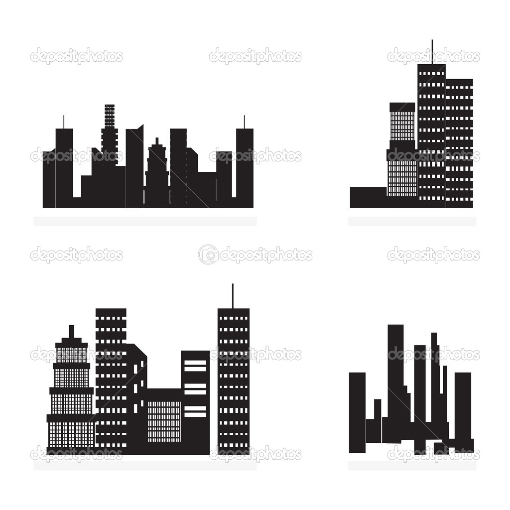 City Icons Stock Vector Image by ©yupiramos #23739791