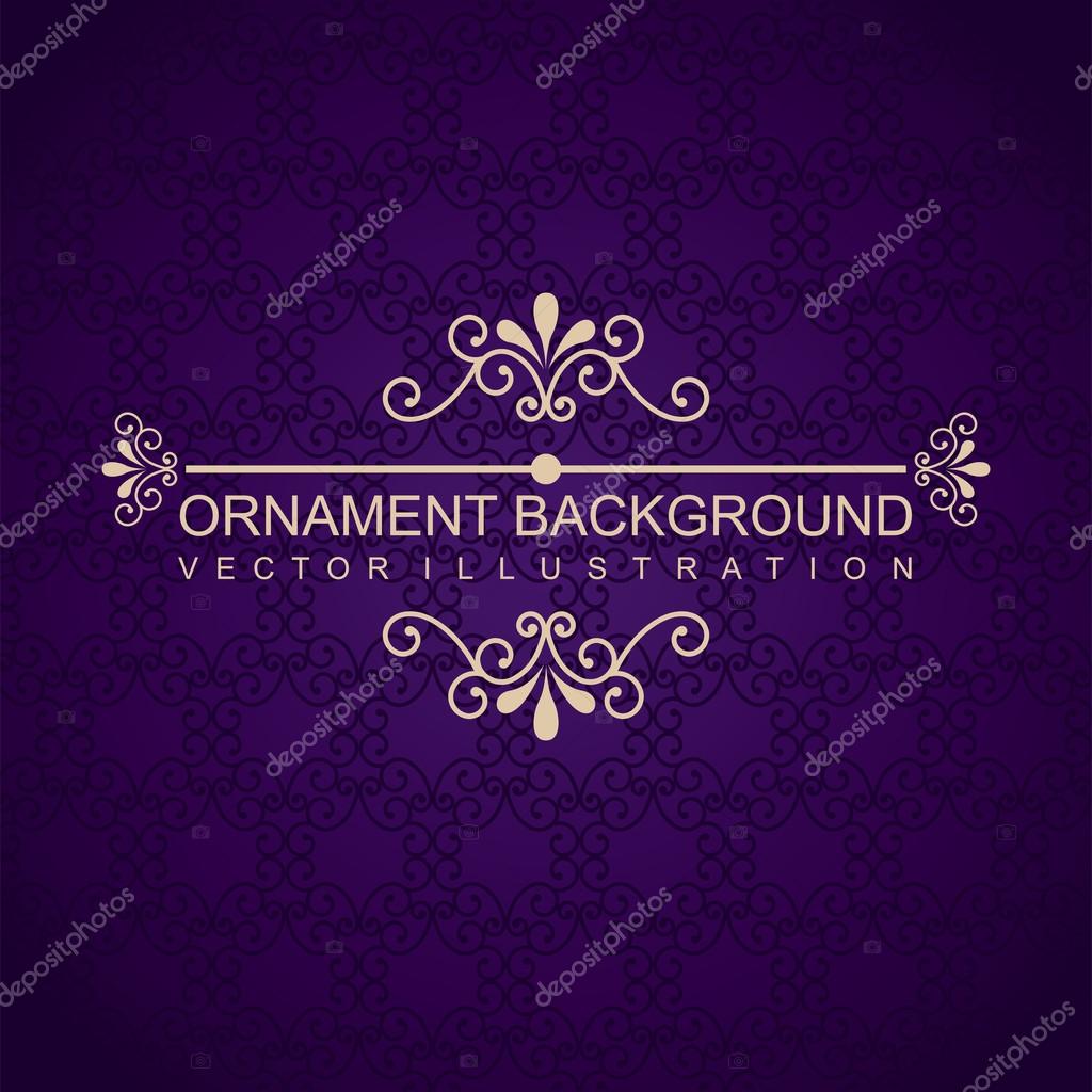 Ornament background Stock Vector by ©yupiramos 24887001