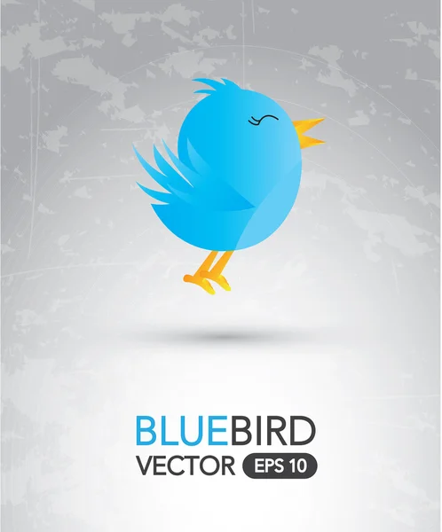 Blue bird Stock Vector Image by ©yupiramos #18999799