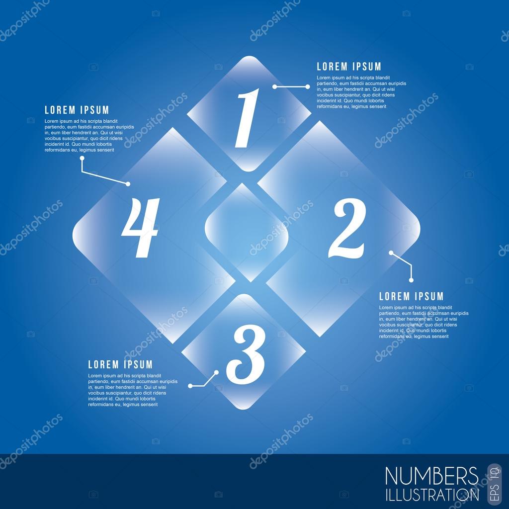 Blue infographics Stock Vector Image by ©yupiramos #25545965