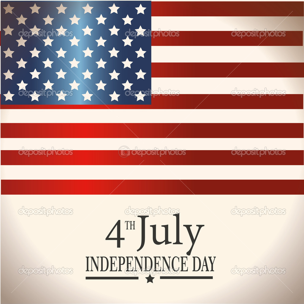 Fourth july flag Stock Vector Image by ©yupiramos #26150425