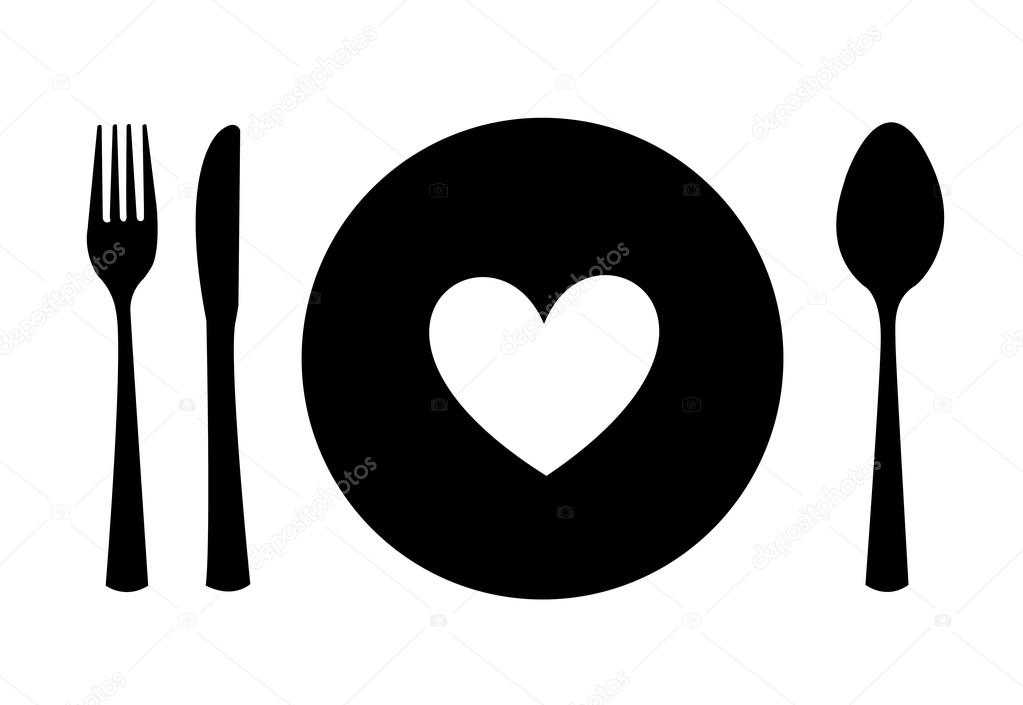 Menu heart Stock Vector Image by ©yupiramos #26153381