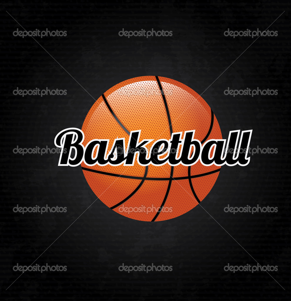 Basketball label Stock Vector by ©yupiramos 27459721