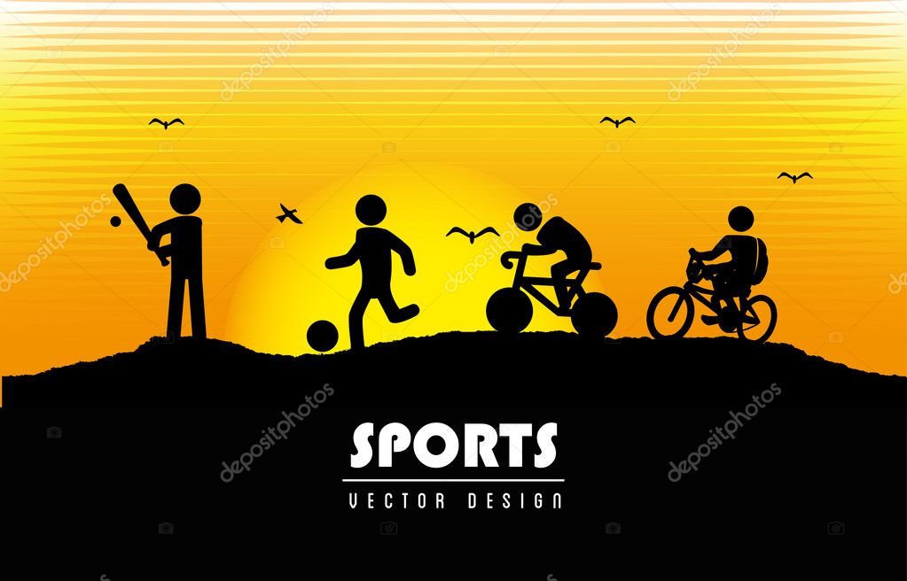 Sports Stock Vector by ©yupiramos 27537983