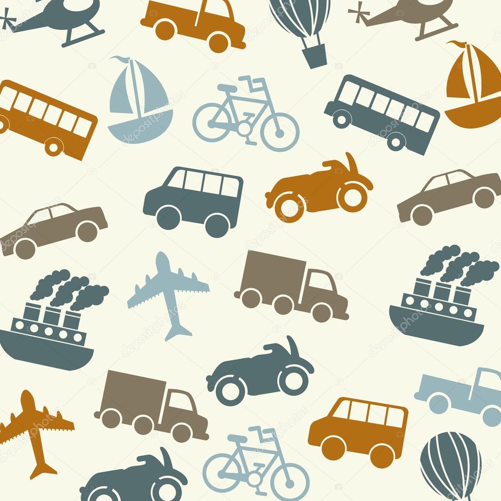 Transports background Stock Vector Image by ©yupiramos #27644317
