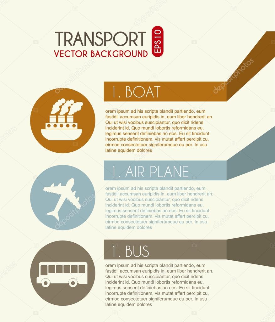 Transport Stock Vector Image by ©yupiramos #27644365