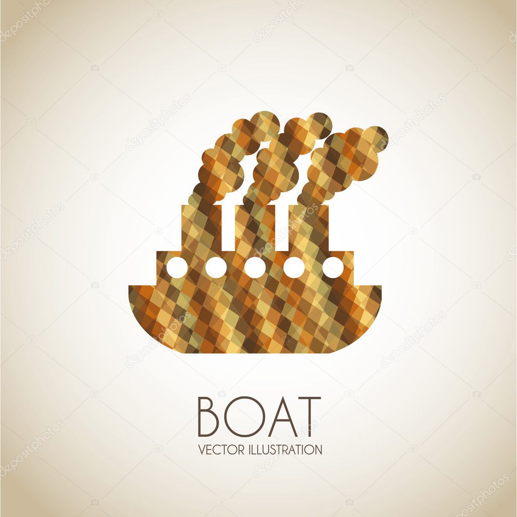 Boat design Stock Vector by ©yupiramos 27645763