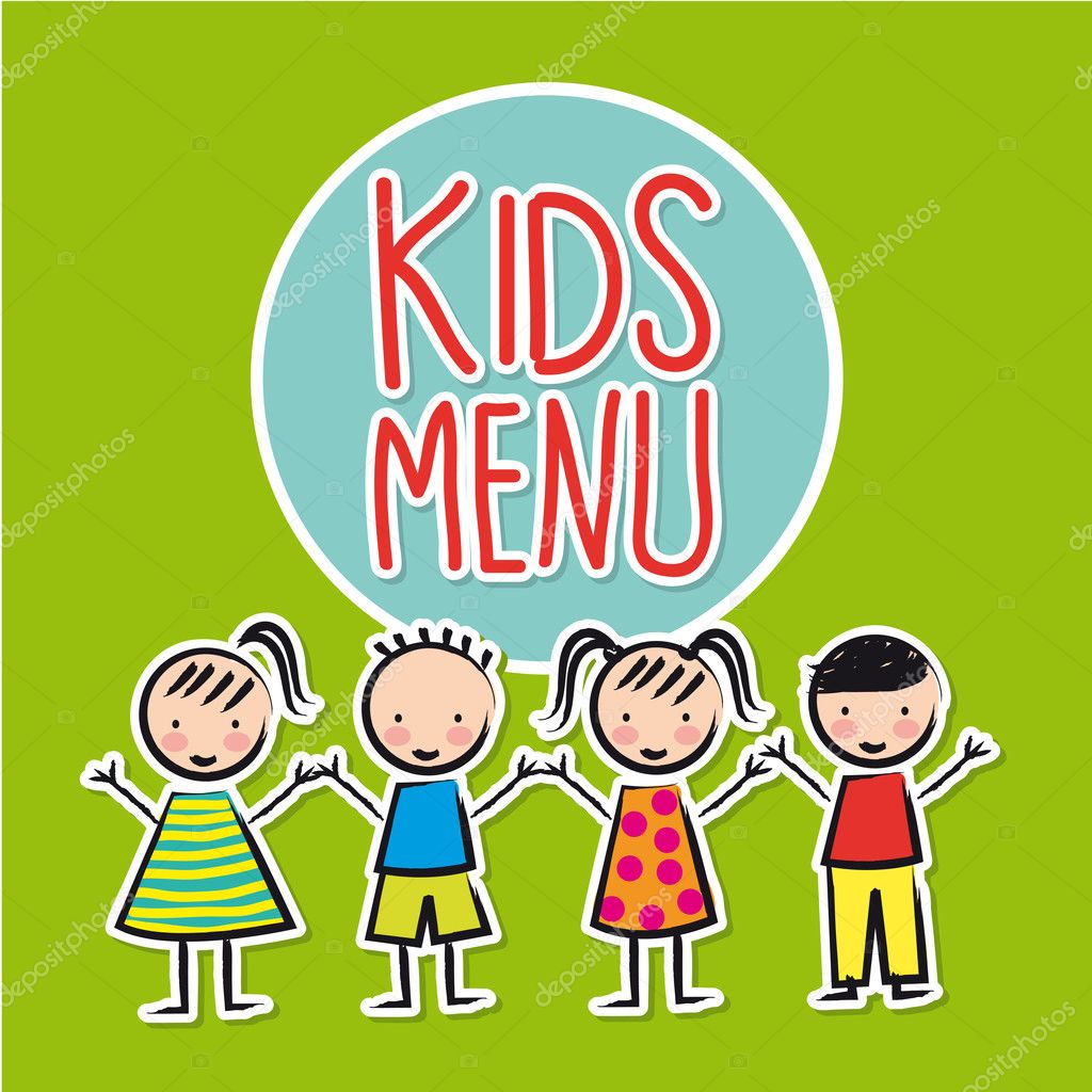 Kids menu Stock Vector Image by ©yupiramos #27965361