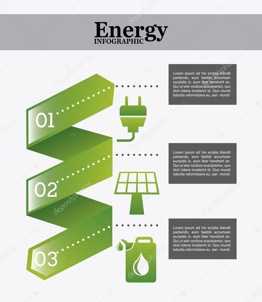 Energy infographics ⬇ Vector Image by © yupiramos | Vector Stock 28300587
