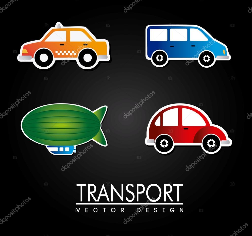 Transport icons Stock Vector Image by ©yupiramos #29010833