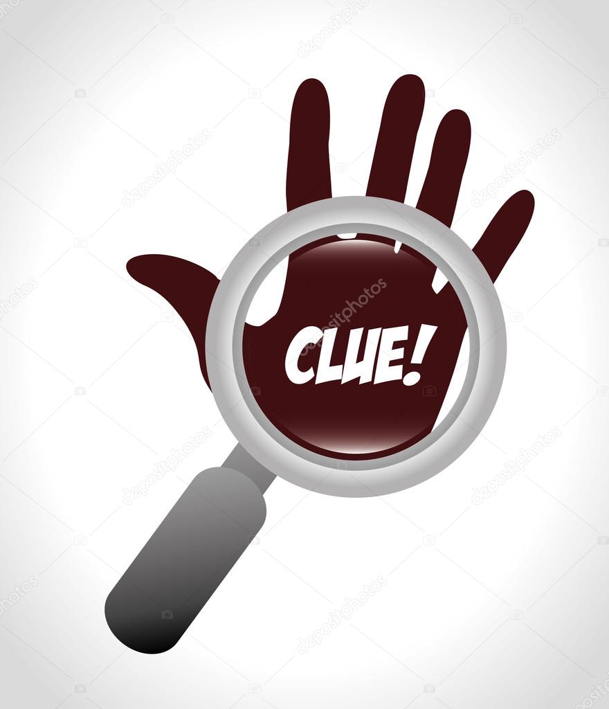 Clue design Stock Vector Image by ©yupiramos #29953885