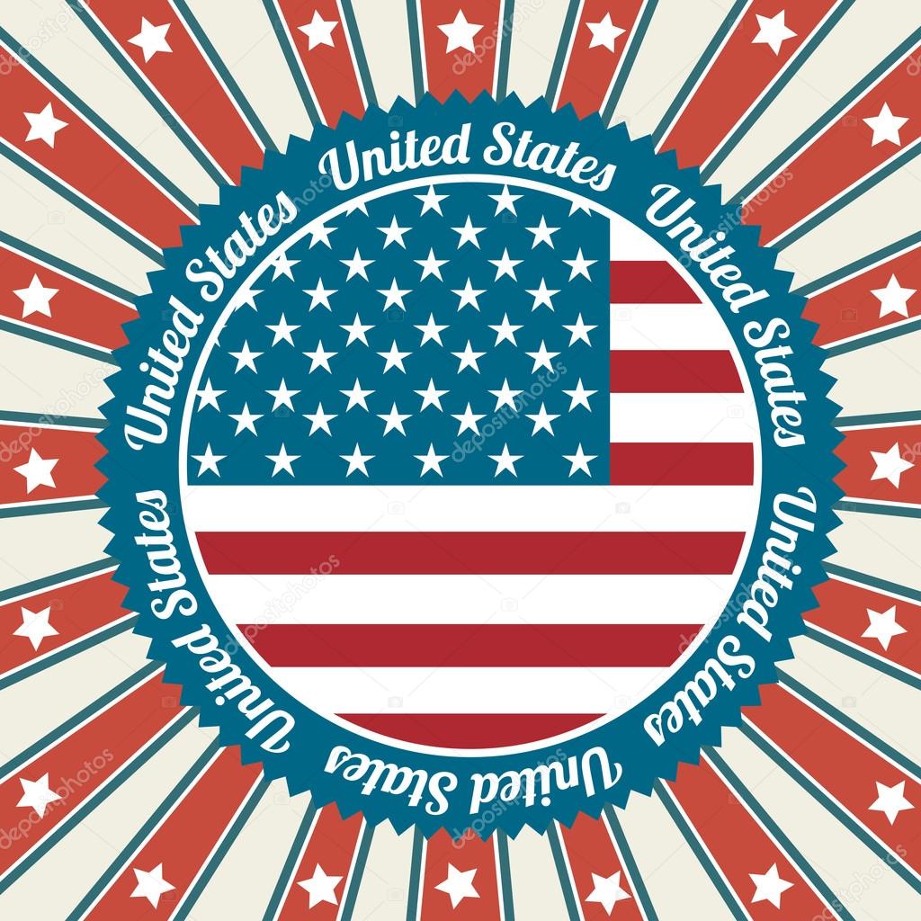 American design Stock Vector by ©yupiramos 30278525