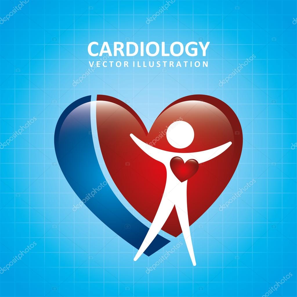 Cardiology design Stock Vector Image by ©yupiramos #30302975