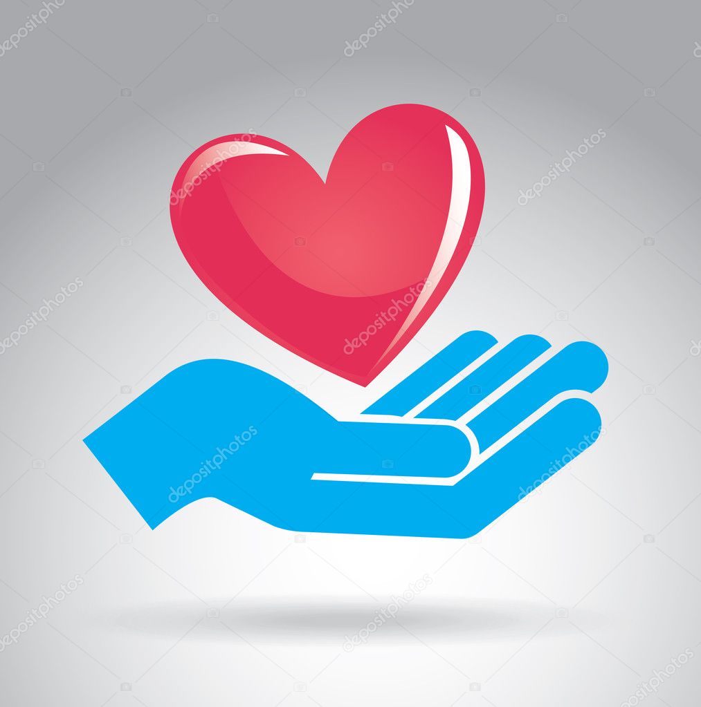 Hands love Stock Vector by ©yupiramos 30524137