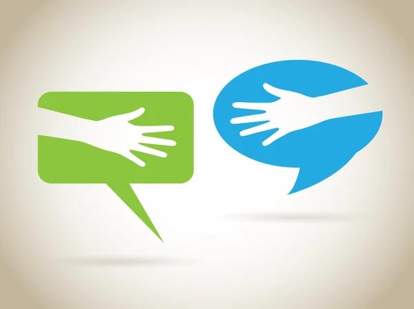 Hands communications Stock Vector Image by ©yupiramos #30524437