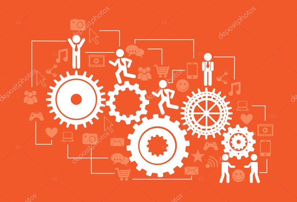 Connectivity infographics Stock Vector Image by ©yupiramos #31289537