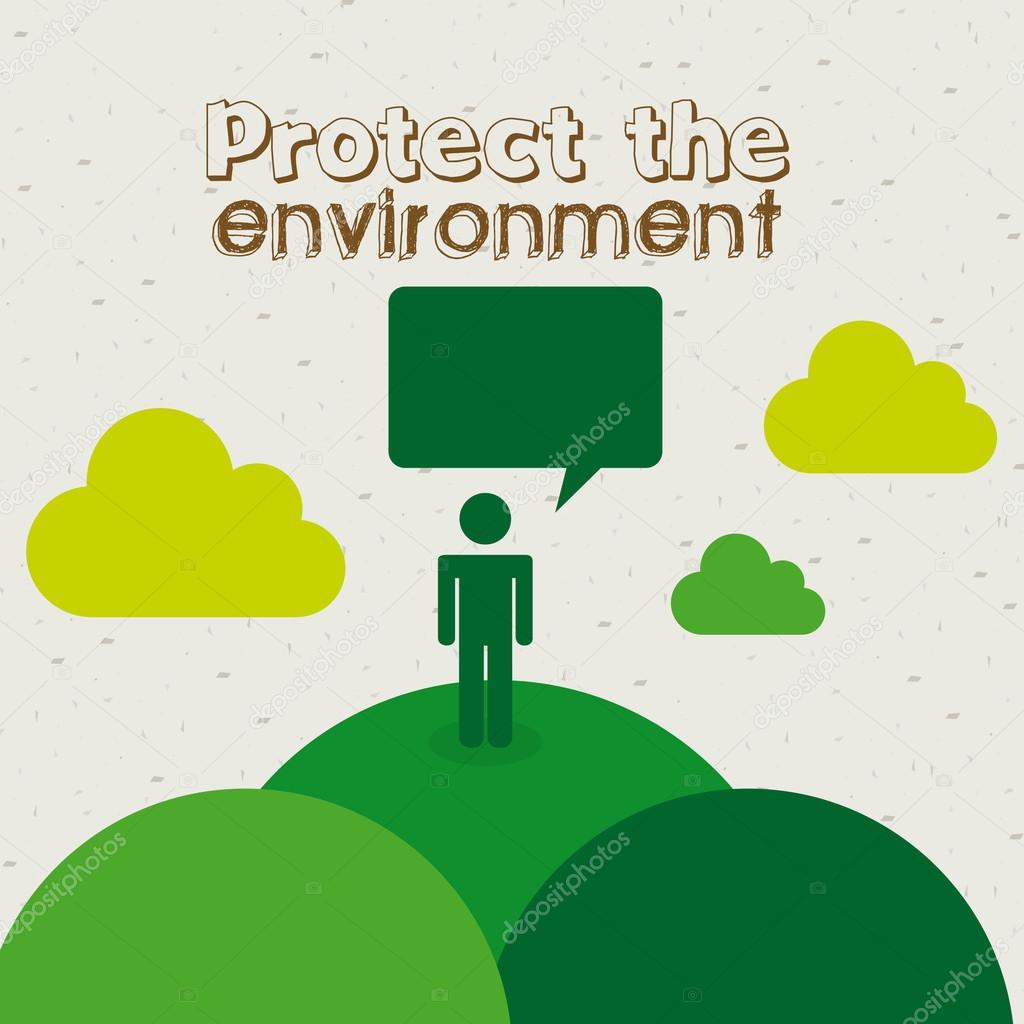 Protect the environment — Stock Vector © yupiramos #31294695 Protect the environment — Stock Vector © yupiramos #31294695