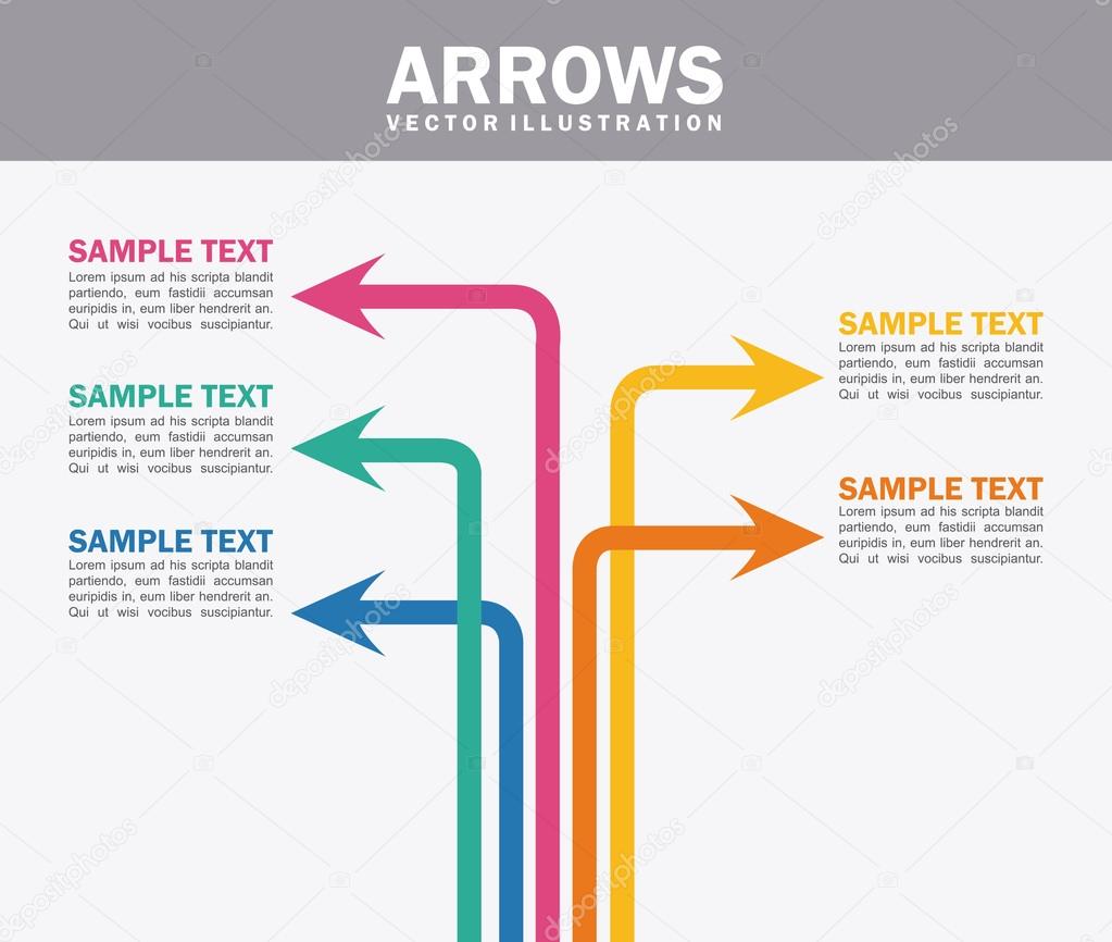 Arrows infographics — Stock Vector © yupiramos #31747505