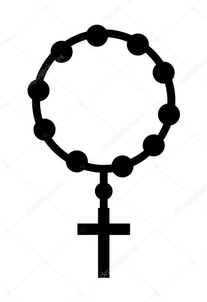 Rosary Stock Vector Image by ©yupiramos #32043717