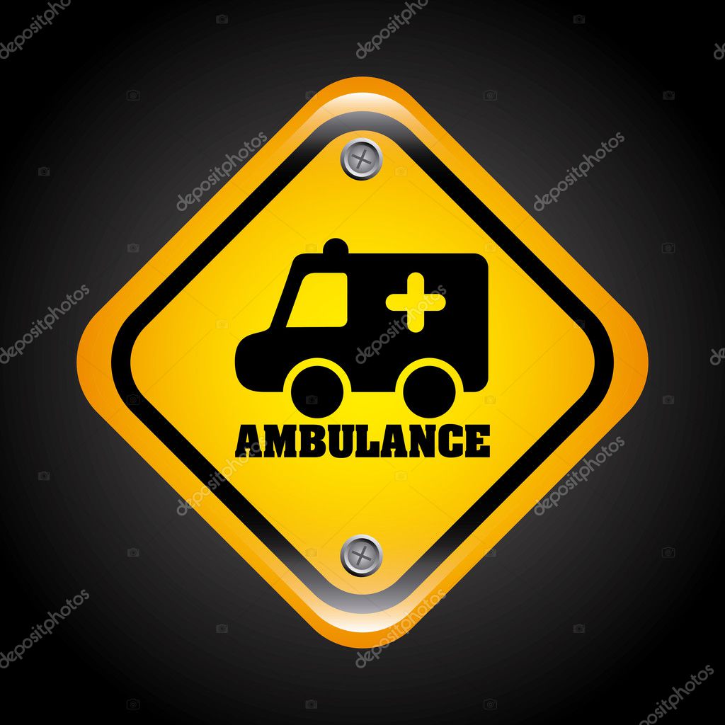 Ambulance signal Stock Vector by ©yupiramos 32931105