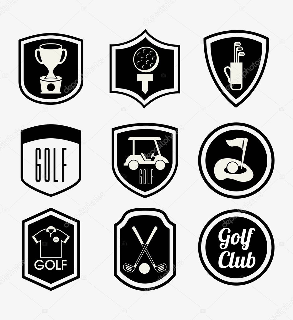 Golf design Stock Vector by ©yupiramos 33853823