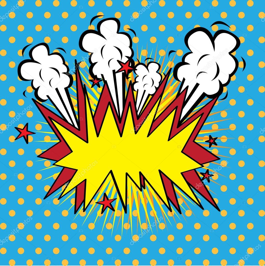 Boom comics icon Stock Vector Image by ©yupiramos #35457393