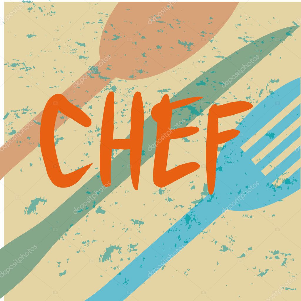 Chef label Stock Vector Image by ©yupiramos #36605207