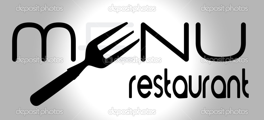 Menu label Stock Vector by ©yupiramos 36607111